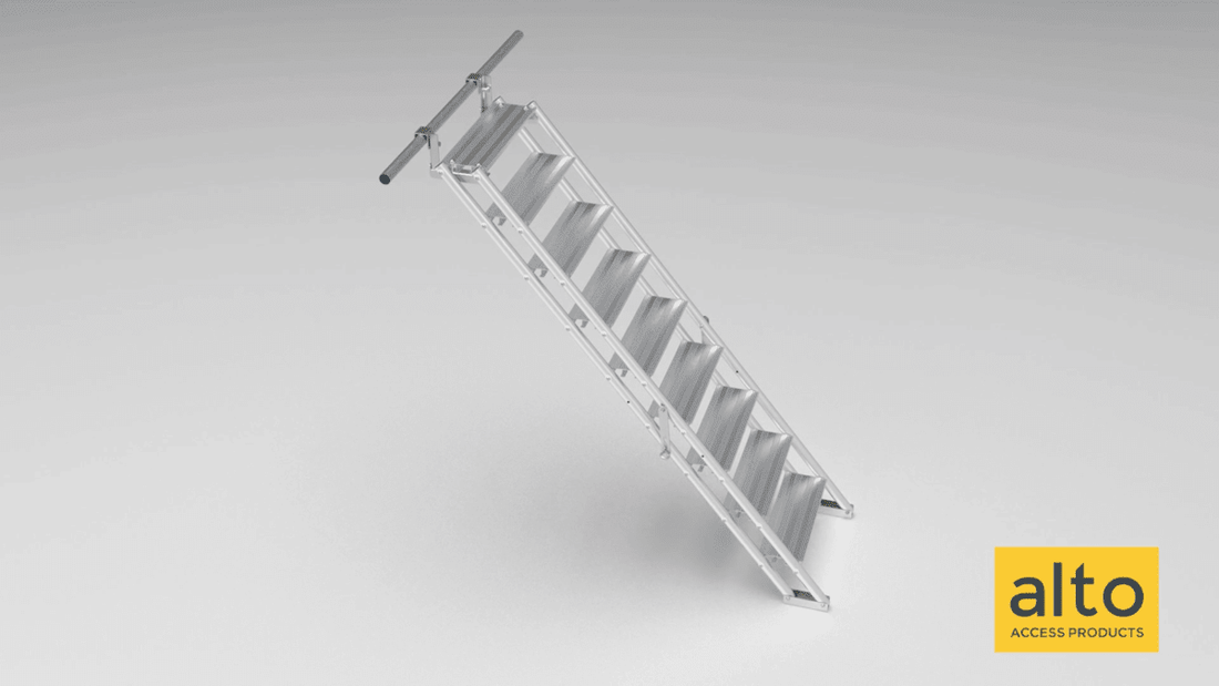 Alto Adjustable Stair Range - 2m Universal Stair Set