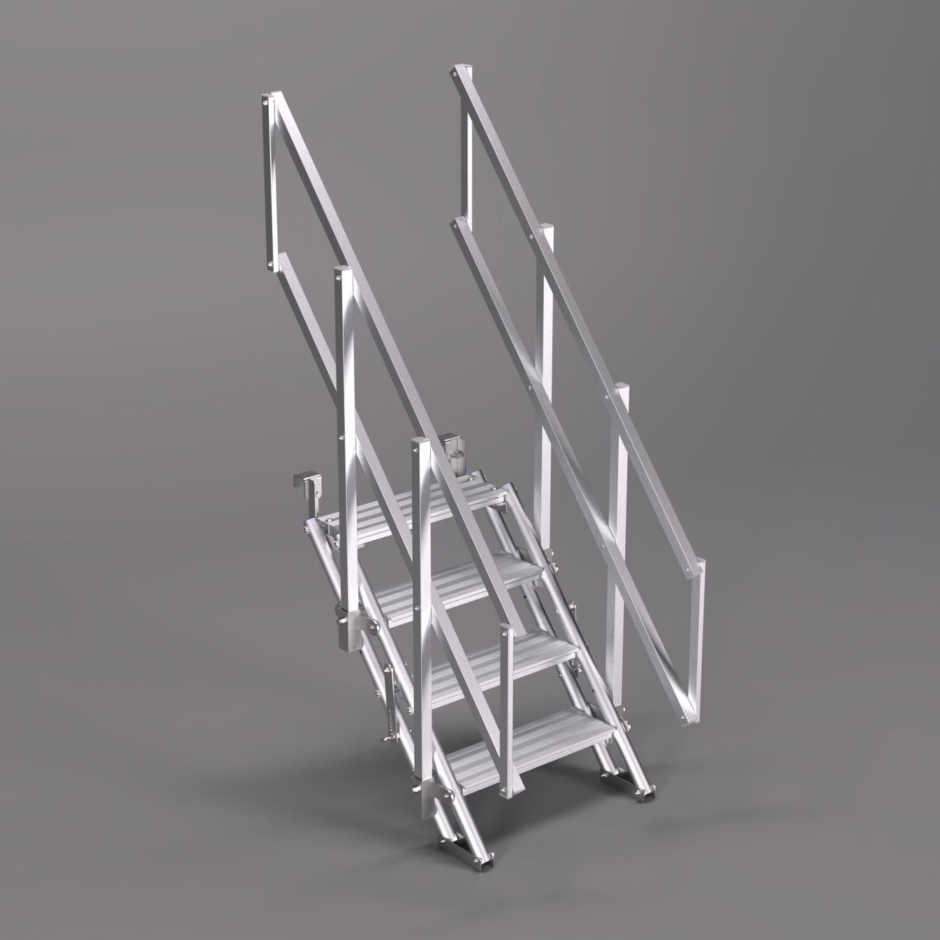 1m Alto Universal Stair Set inc. Handrails – Alto Access Products