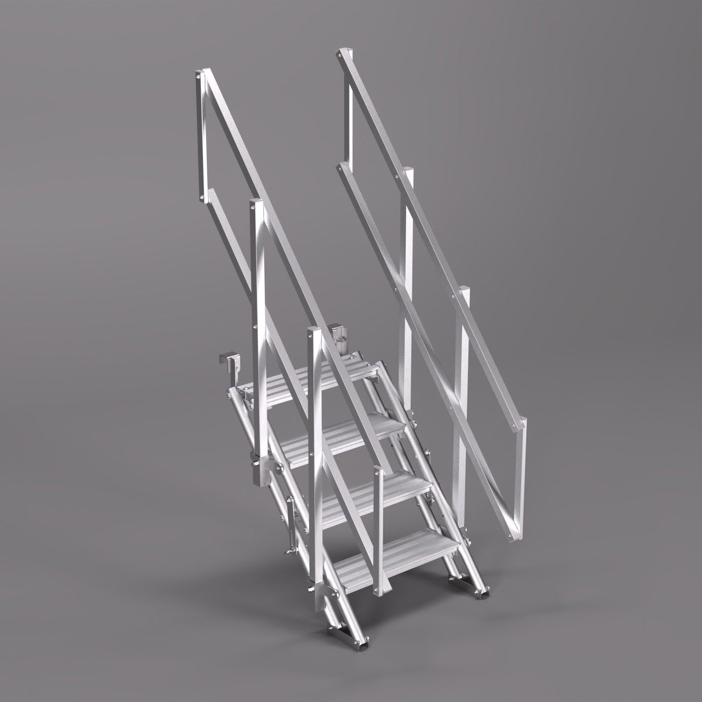 Alto Adjustable Stair Range - 1m Universal Stair Set