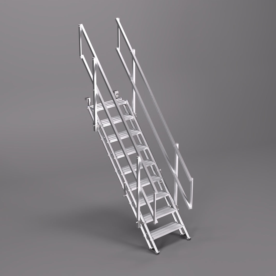 Alto Access Products | Adjustable Aluminium Scaffold Stairs